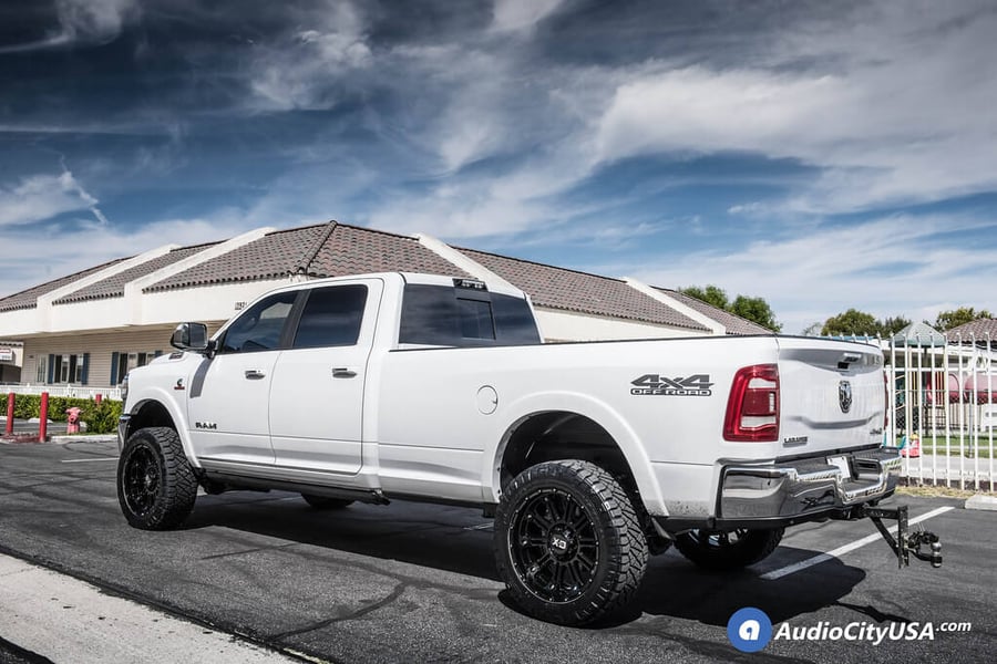 22" XD Wheels XD829 Hoss 2 Gloss Black Off-Road Rims For 2019 Ram 2500 ...