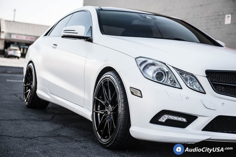 19" Staggered Vertini Wheels RFS1.8 Full Gloss Black Rims For 2010 ...