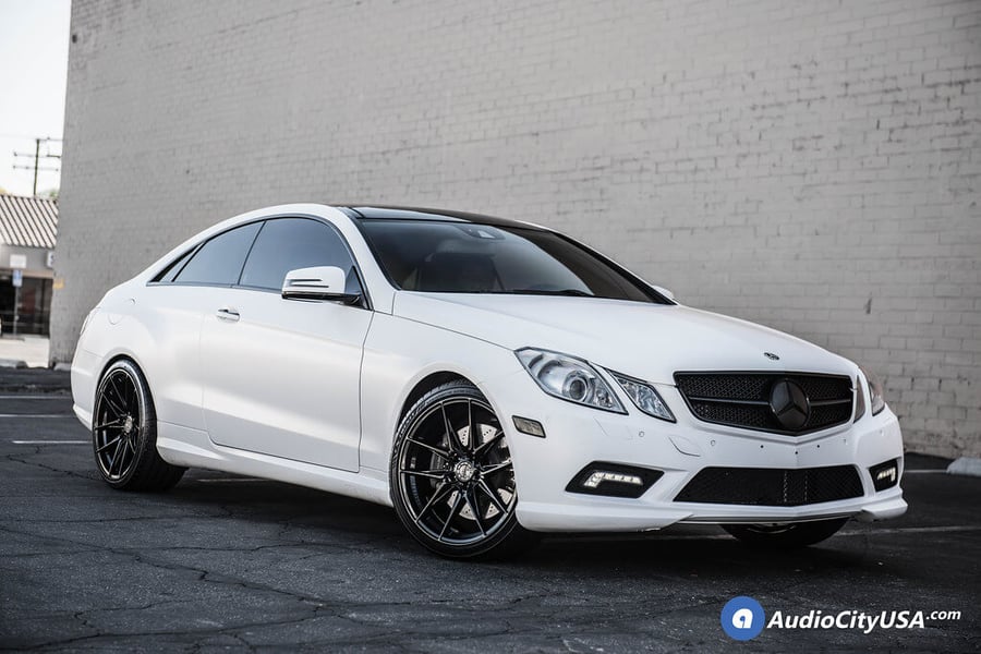 19" Staggered Vertini Wheels RFS1.8 Full Gloss Black Rims For 2010 ...