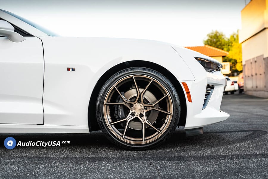 20″ Staggered Stance Wheels for 2017 Chevy Camaro 2SS20″ Staggered ...