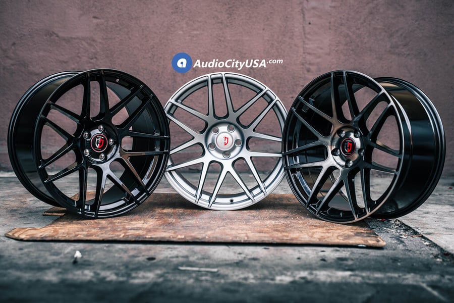 20" Curva Wheels C300 Gloss Black, Gloss Black DDT FINISH