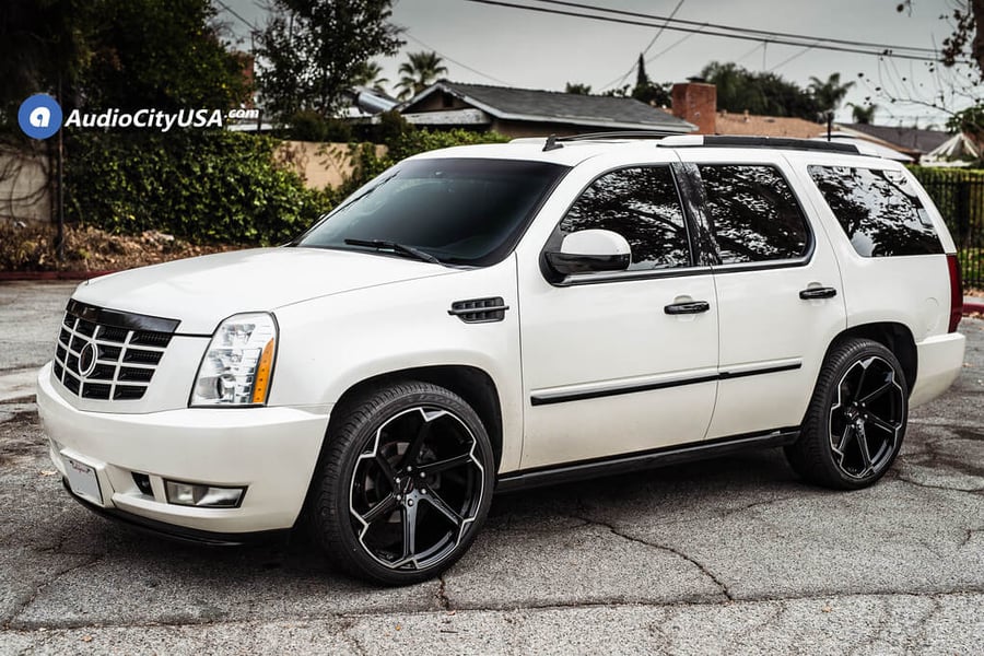 24x10" Giovanna Dalar-X Gloss Black With Machined Face Wheels For 2008 ...