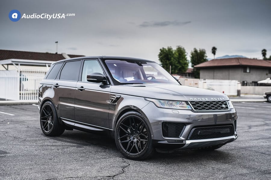 22″ Giovanna Wheels Bogota Black Rims For 2019 Range Rover Sport