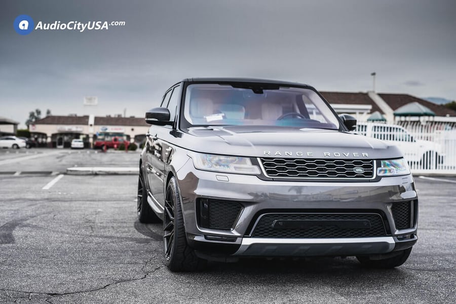 22″ Giovanna Wheels Bogota Black Rims For 2019 Range Rover Sport