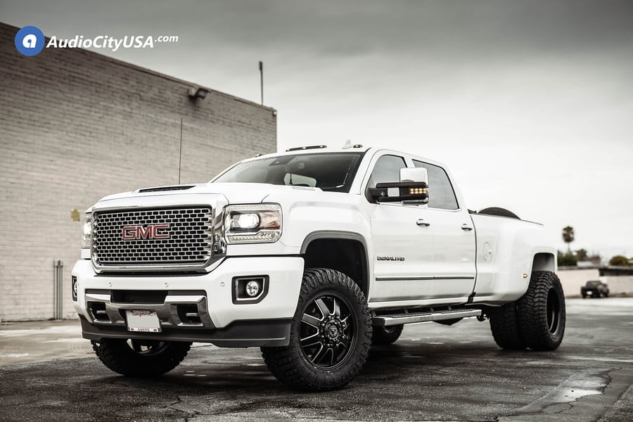 20″ Fuel Wheels D538 Maverick Dually Matte Black Milled Off-Road Rims