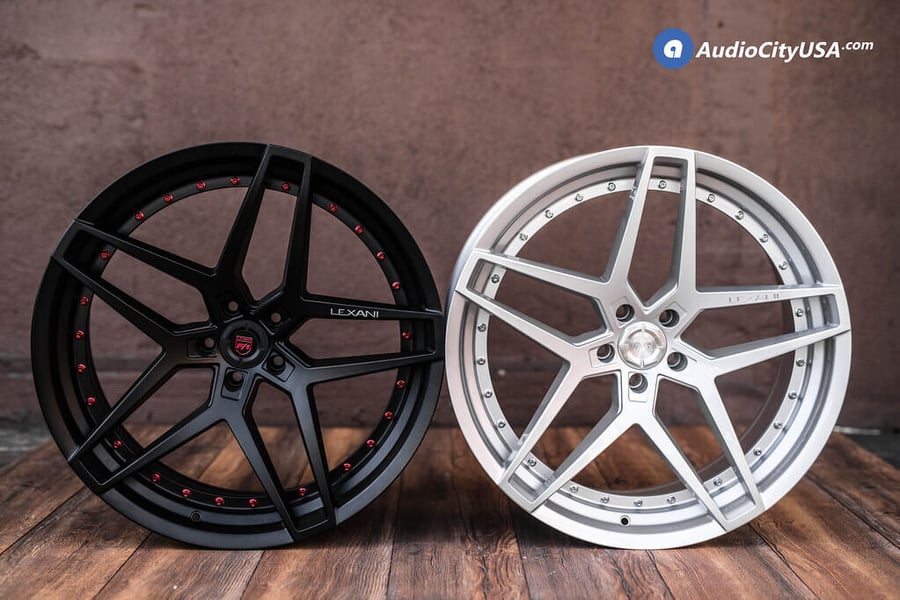 2020 Lexani NEW Styles | 20" & 22" Lexani Wheels Spike Silver And Black ...