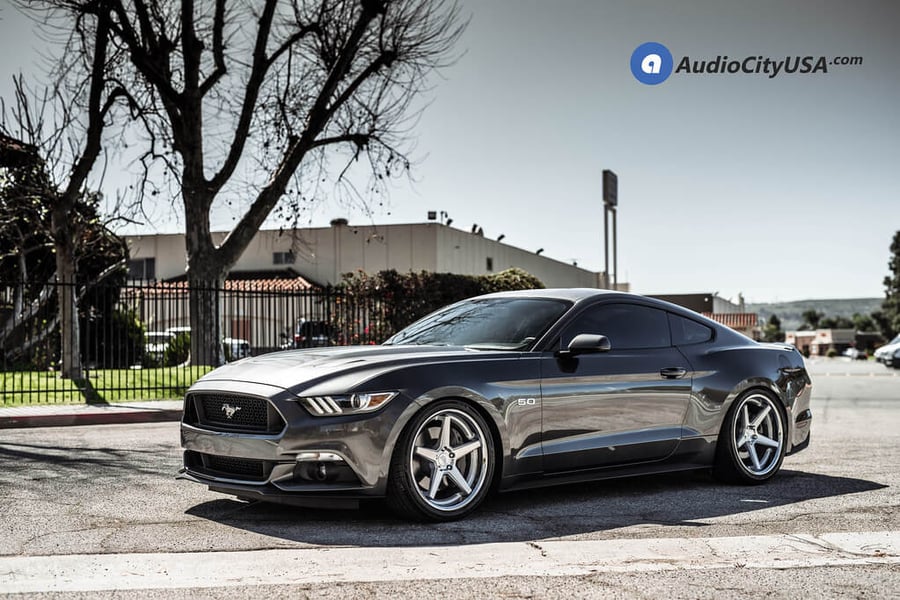 20″ Staggered Ferrada Wheels FR3 Silver Machined Chrome Lip Rims for ...