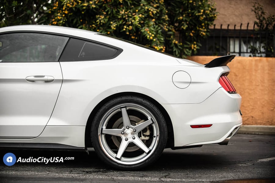 20" Staggered Ferrada Wheels FR3 Silver Machined Chrome Lip Rims For ...