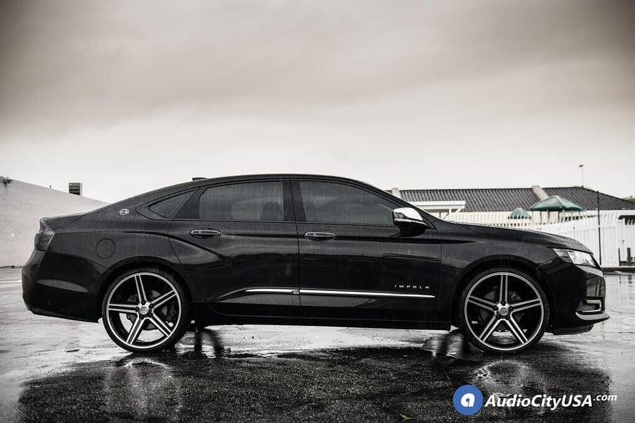 22″ IROC Wheels Black Machined 5-lugs Rims | Lexani Tires