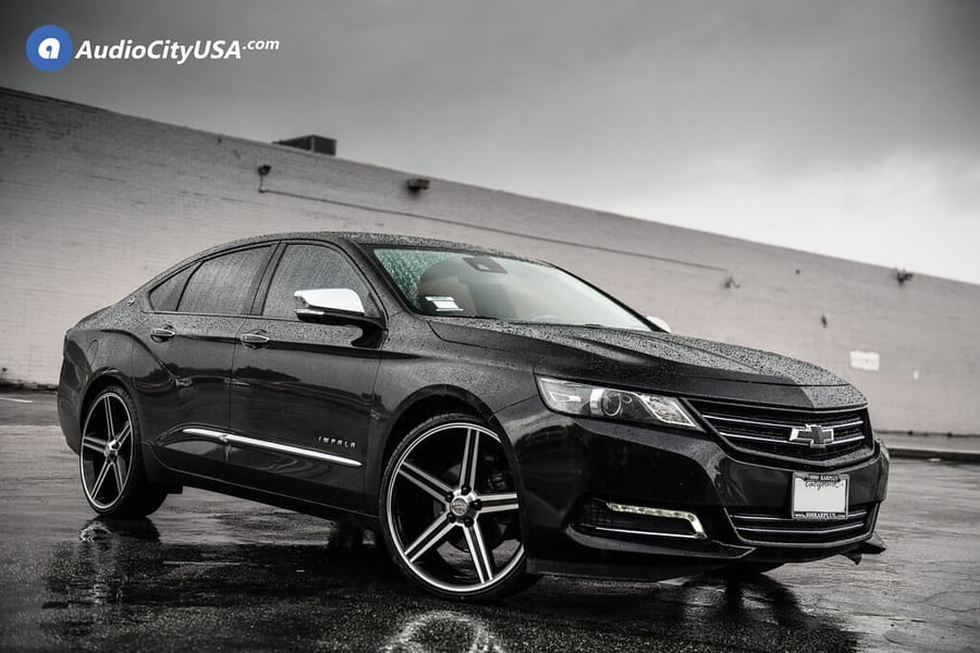 22″ IROC Wheels Black Machined 5-lugs Rims | Lexani Tires