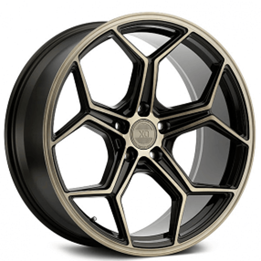 22″ XO Wheels Phoenix Gunmetal Brushed Face For 2020 BMW M8 Competition