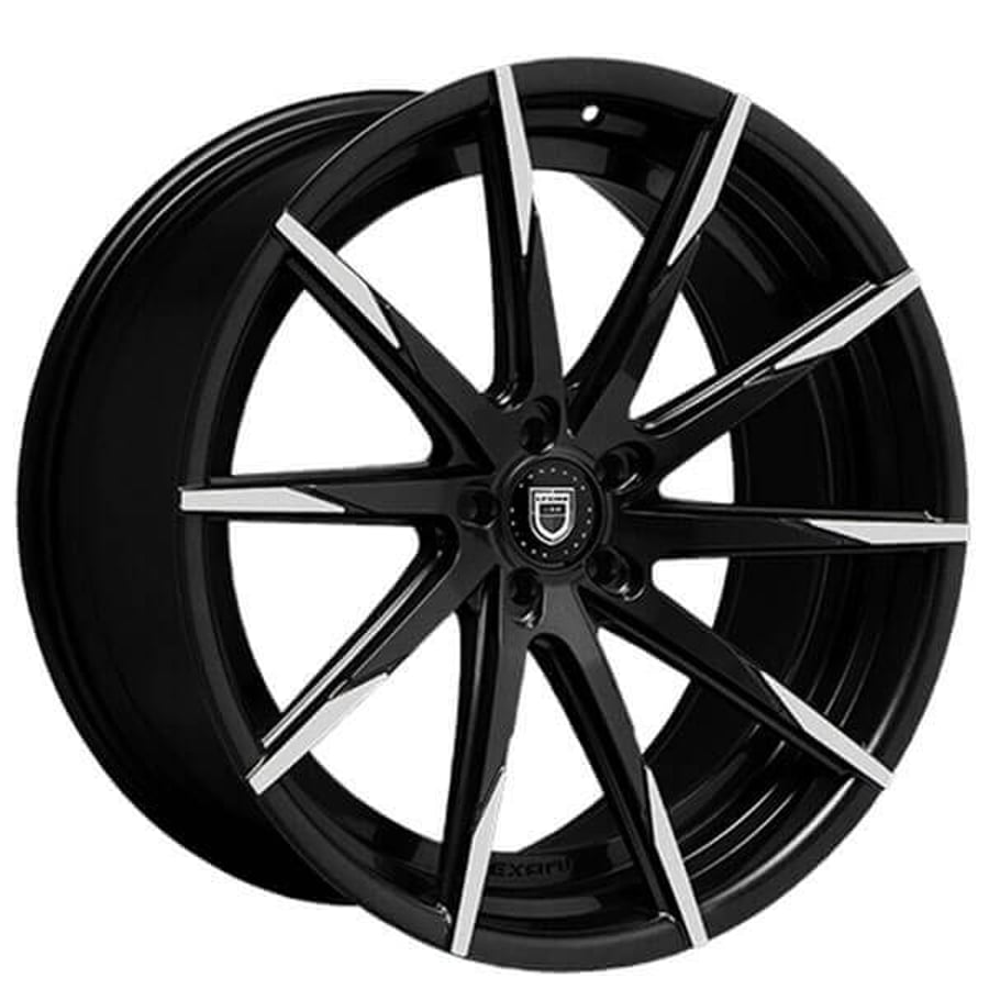 22" Lexani Wheels CSS-15 Black with Machined Tips | Lexani Tires LX ...