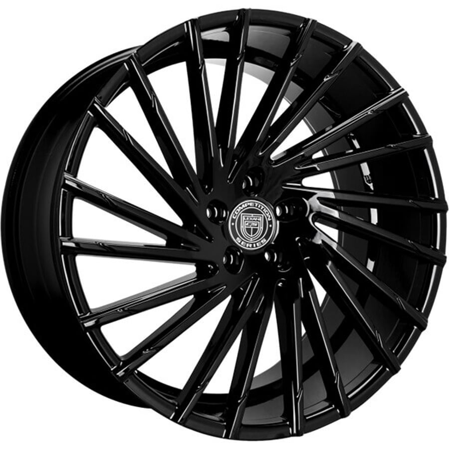 22" Lexani Wheels CSS-15 Black with Machined Tips | Lexani Tires LX ...