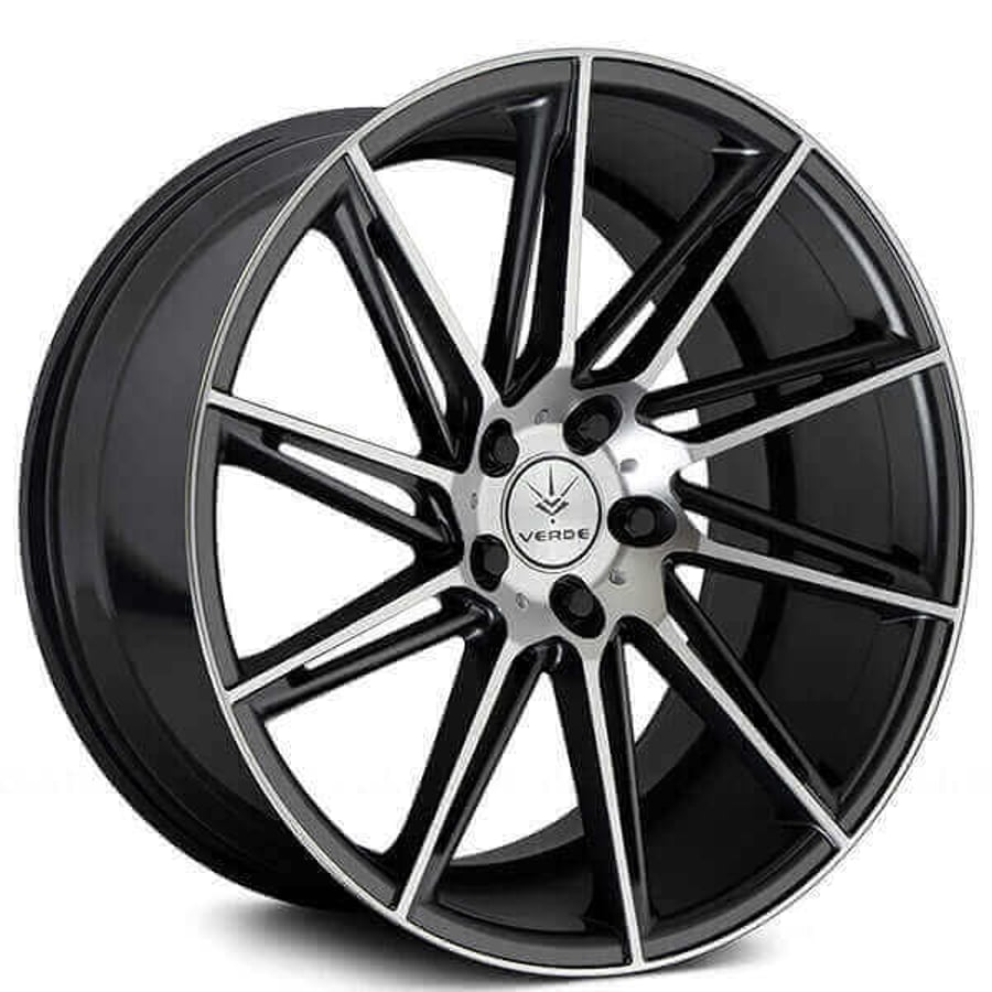 20" Verde V20 Insignia Satin Black For 2008 Mercedes Benz CLS 550