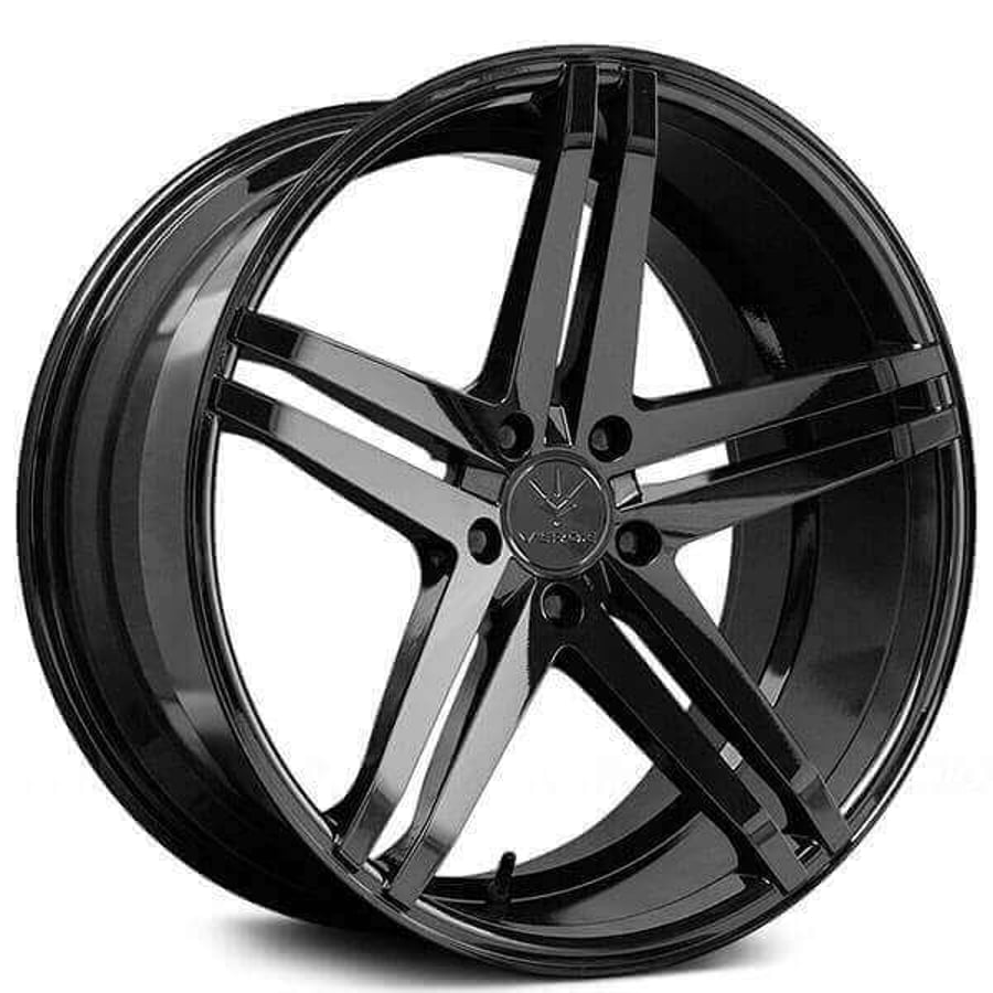 20" Verde V20 Insignia Satin Black For 2008 Mercedes Benz CLS 550