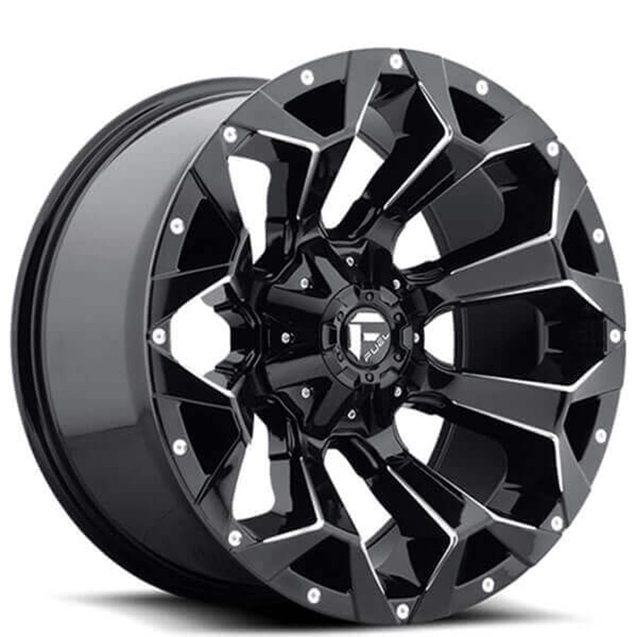 17" Fuel Off-Road Wheels D679 Rebel Matte Black | Mickey Thompson Tires ...