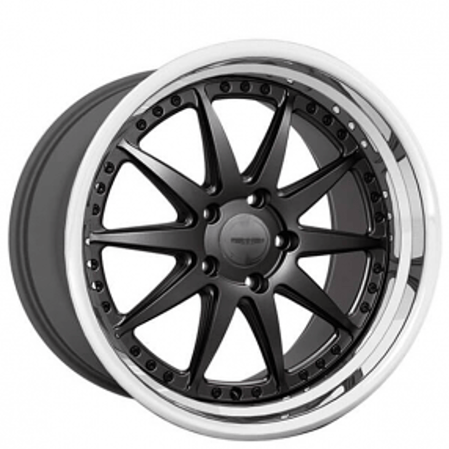 20" Rennen Wheels CSL 7 Bronze Face Chrome Step lip | Lionhart LH-Five ...