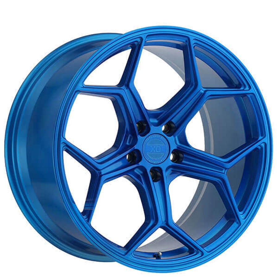 22″ XO Wheels Phoenix Gunmetal Brushed Face For 2020 BMW M8 Competition