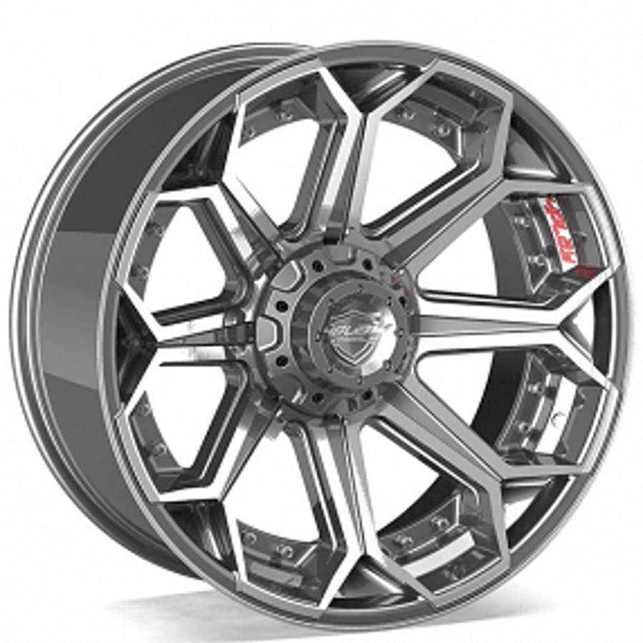 22" 4Play Wheels 4P50 Brushed Gunmetal Deep Concave For 2020 Chevrolet ...