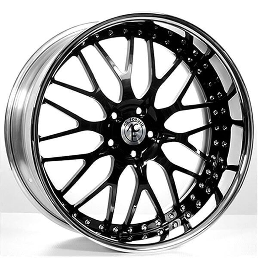 20″ AC Forged Wheels ACF702 Brushed Face with Chrome Lip for 2021 ...