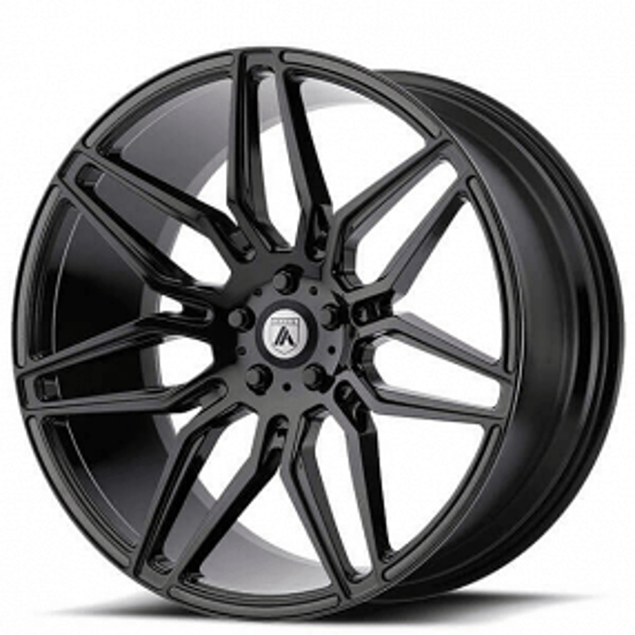22" Asanti Wheels ABL-14 Polaris Gloss Black | Pirelli Tires Scorpion ...