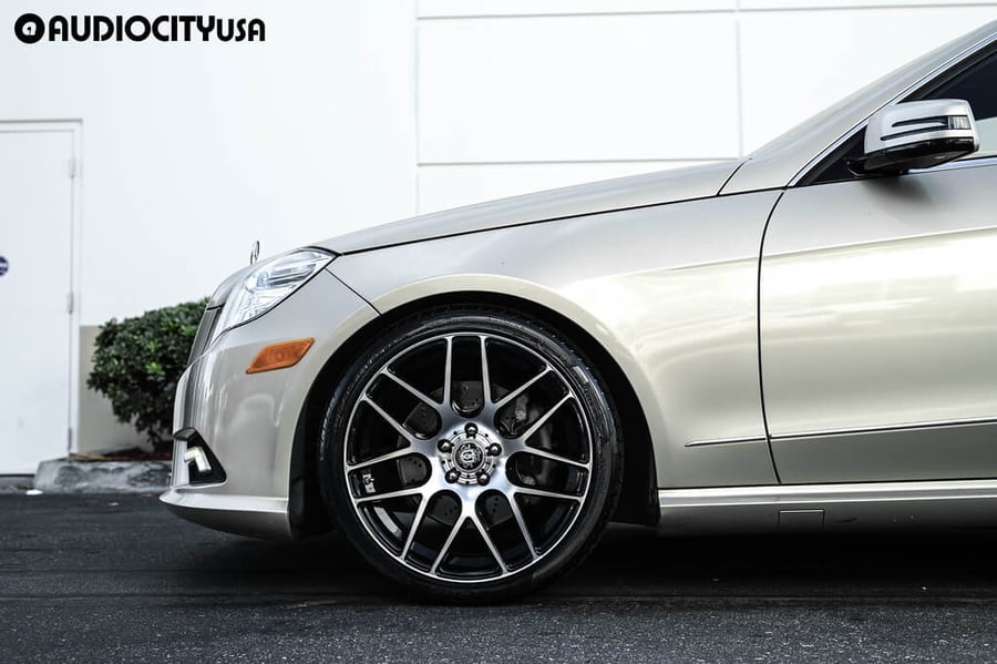19" Curva Wheels C7 Black Machined | Hankook Tires Ventus Evo V12 ...