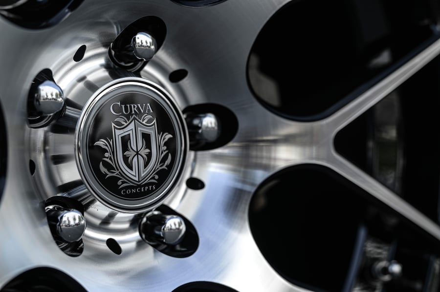 19" Curva Wheels C7 Black Machined | Hankook Tires Ventus Evo V12 ...