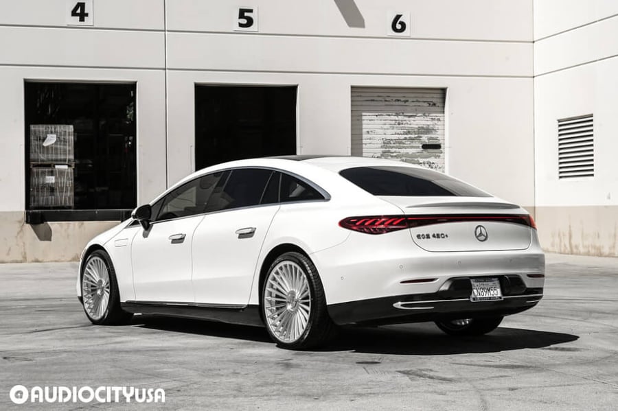 22" Road Force Wheels RF22 Silver Machined Face | Lexani Tires LX-Thirty | 2023 Mercedes Benz ...