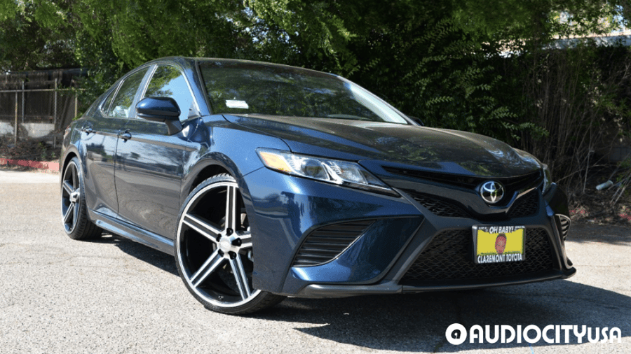 2018 Toyota Camry on 22" IROC Wheels Replica Black Machined | Gallery ...