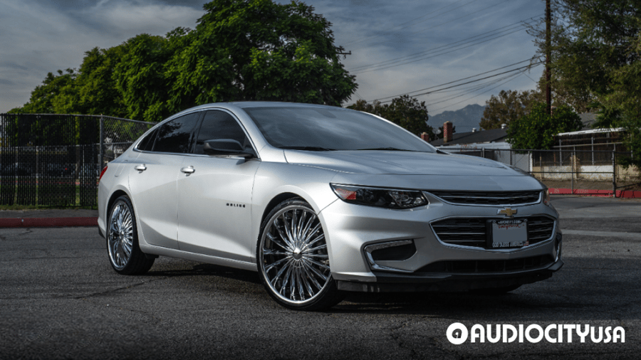 2017 Chevrolet Malibu on 22" Velocity Wheels VW11 Chrome | Gallery ...