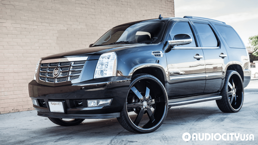 2014 Cadillac Escalade on 28" U2 Wheels 55 Gloss Black | Gallery ...
