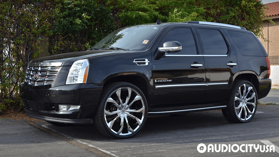 2010 Cadillac Escalade on 26" Lexani Wheels Lust Chrome | Gallery ...