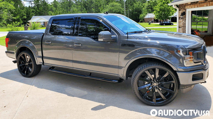 2020 Ford F-150 on 26" Koko kuture Wheels Kapan Black | Gallery ...