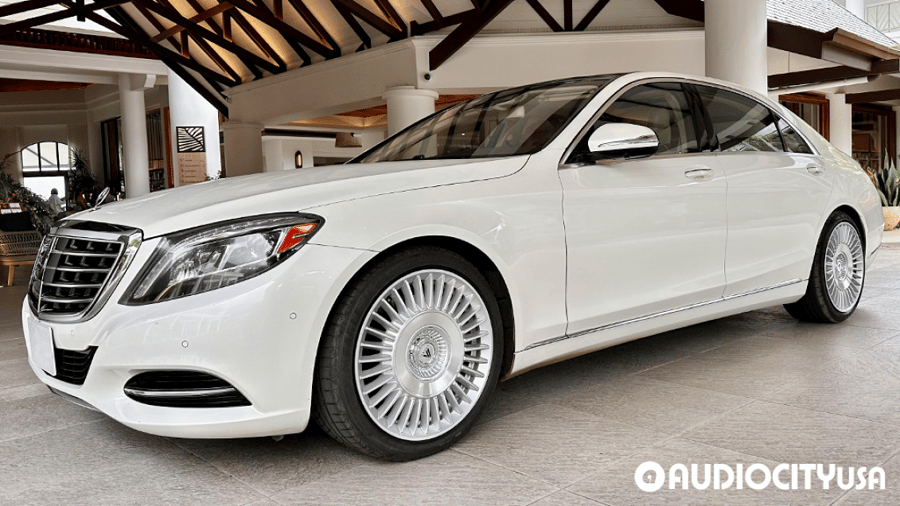 2016 Mercedes-Benz S-Class on 20" Asanti Wheels ABL-40 Tiara Gloss ...