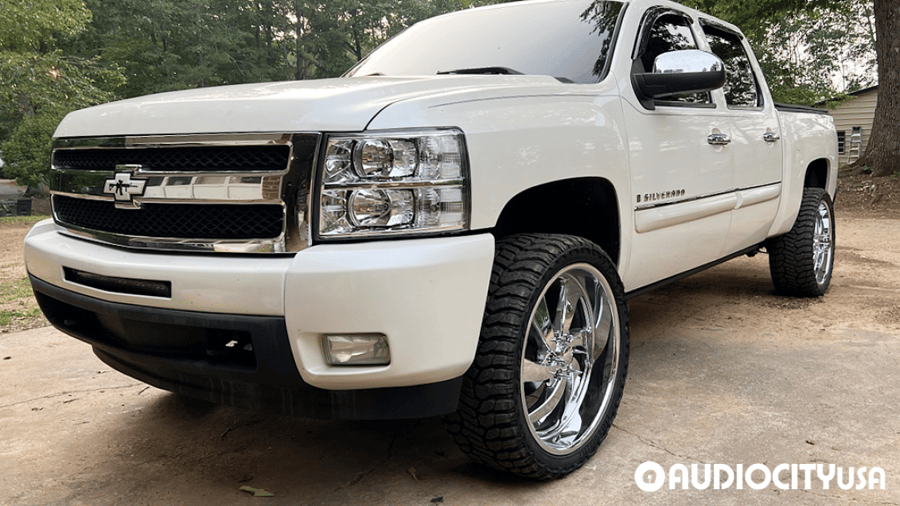 2009 Chevrolet Silverado 1500 U.S. Mags Desperado 6 U132 24 inch Wheels ...