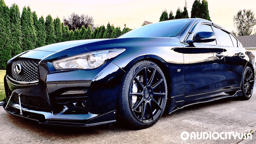 2014 Infiniti Q50 Niche Essen 19 inch Wheels | Gallery | AudioCityUSA
