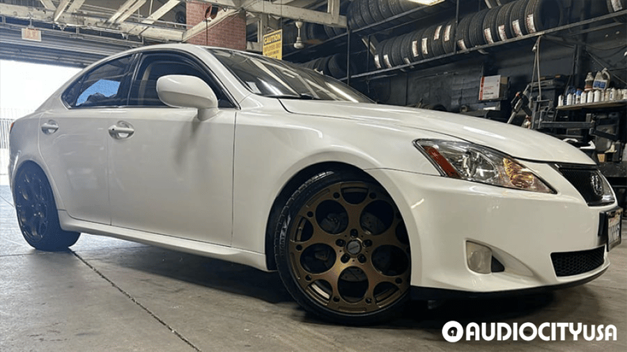 2013 Lexus IS Series on 19" Sporza Wheels Zero Matte Bronze | Gallery ...