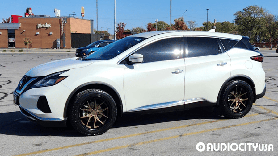 2020 Nissan Murano on 20" Ferrada Wheels FR2 Matte Bronze with Gloss ...