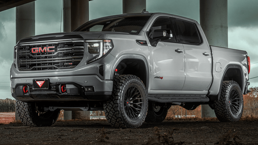 2025 GMC Sierra 1500 on 20" Ferrada Wheels FTR9 Noir Black | Gallery ...